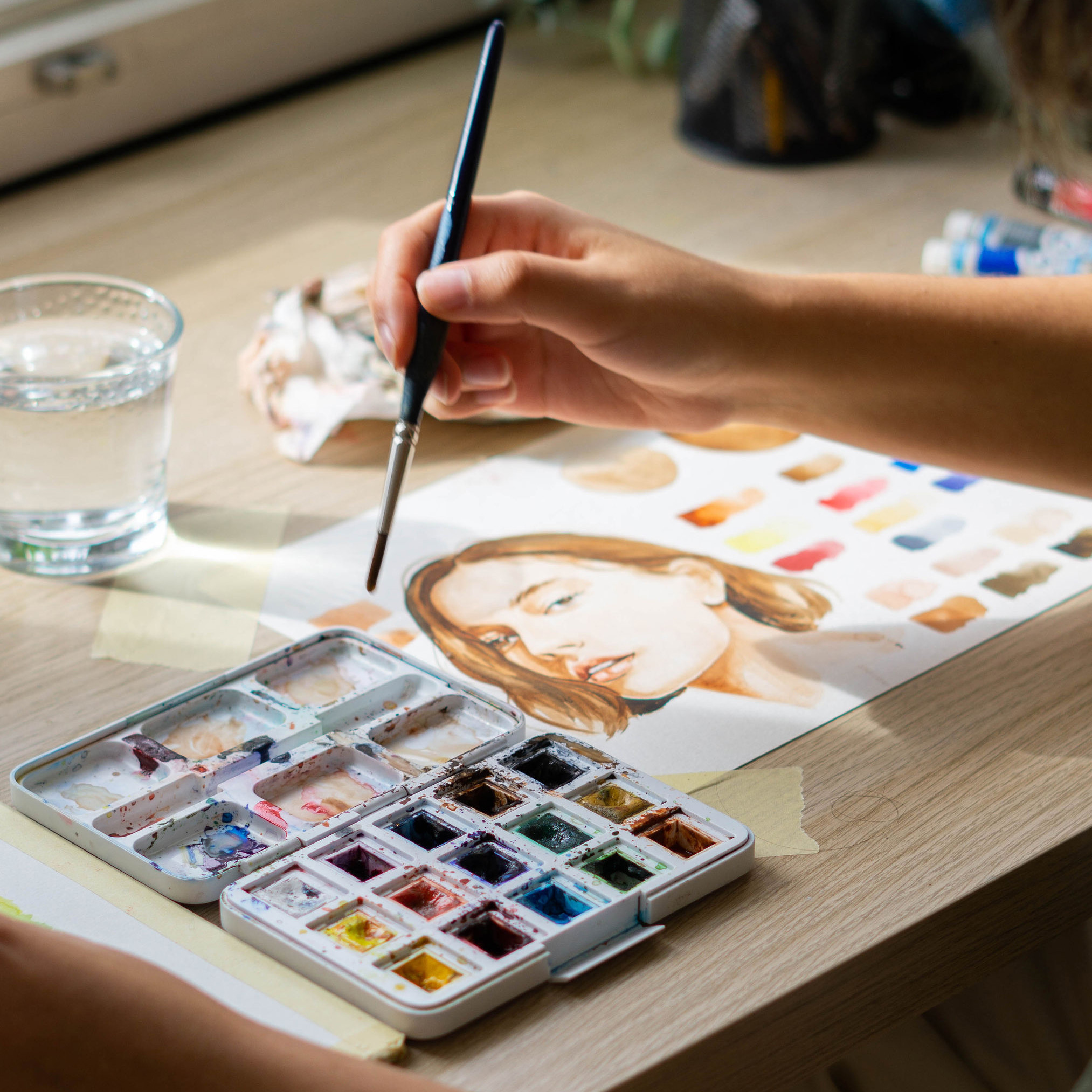 Curso Introdução à Aquarela – Amanda Reis – Amanda Reis